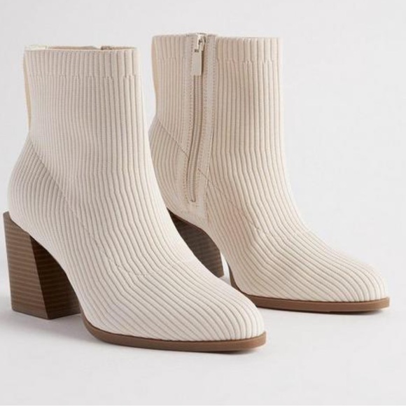 torrid | Shoes | Torrid Stretch Ribbed Knit Bootie Nwt | Poshmark